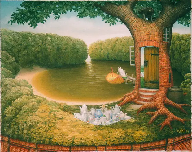 لوحات من Jacek Yerka