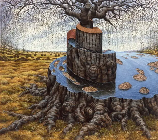 لوحات من Jacek Yerka