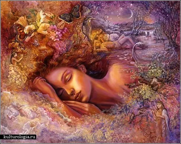 Fantastische Gemälde von Josephine Wall