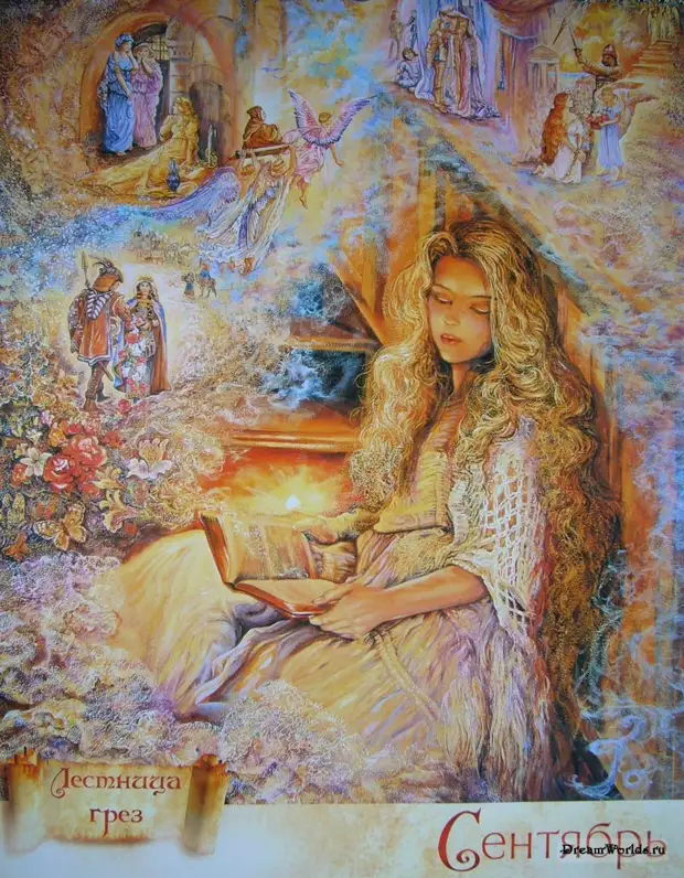 A obra de Josephine Wall: unha fuxida dunha sombría realidade a un mundo de soños