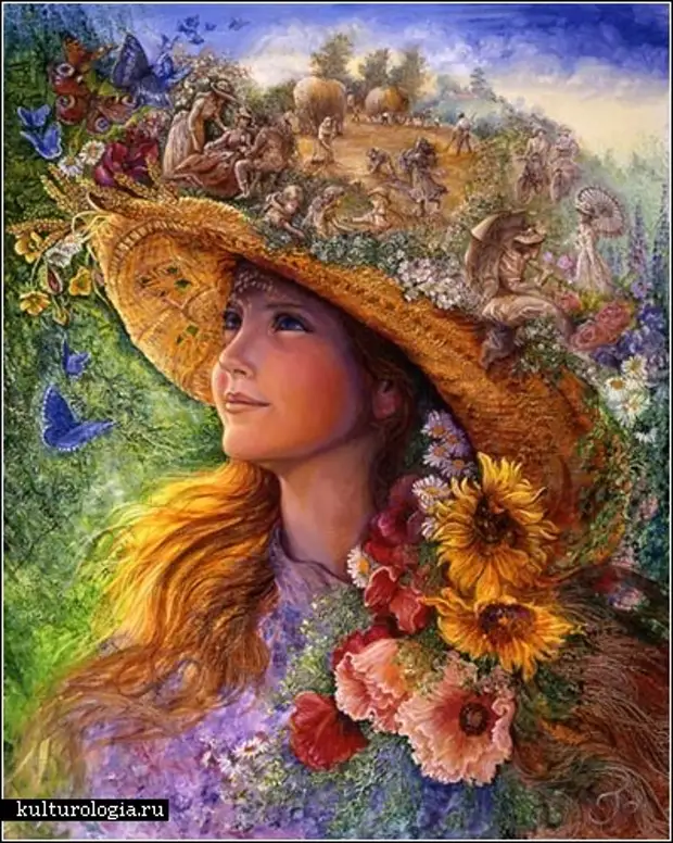 Josephine Wall fantasztikus festményei