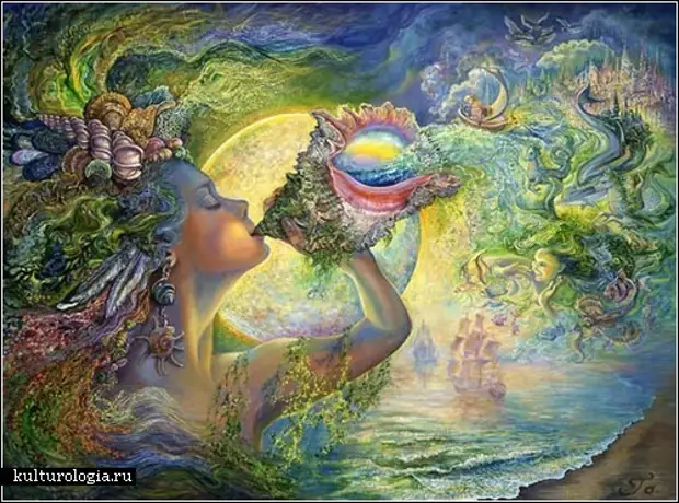 Josephine Wall fantasztikus festményei