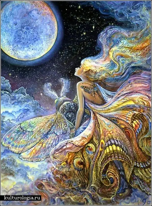 Josephine Wall မှစိတ်ကူးယဉ်ပန်းချီကားများ