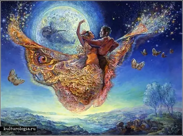 Josephine Wall မှစိတ်ကူးယဉ်ပန်းချီကားများ