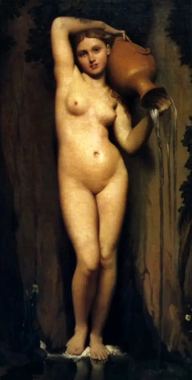 သတင်းအရင်းအမြစ် - Jean Auguste Dominique Ingres (1859-1863, Louvre, Paris)