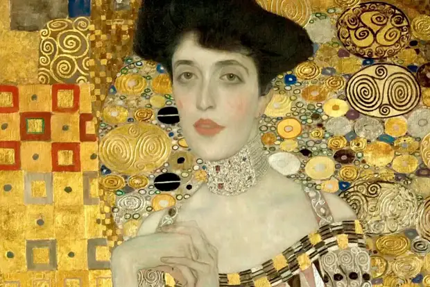 Cov duab ntawm Adele Bloch-Bauer los ntawm Gustav Klimt yog ib qho ntawm cov masterpieces ntawm lub xyoo pua 20th. Duab: www.neuegalerie.org