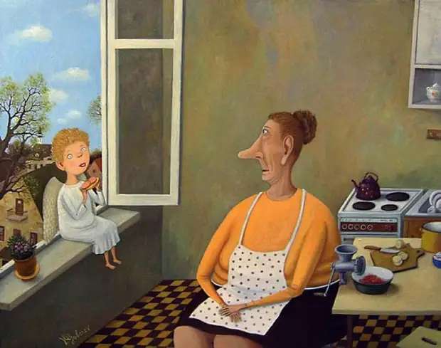 Naiv művészet. Valentin Gubarev