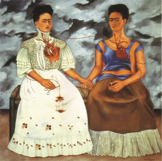 Two Frida, Frida Kahlo, 1939.