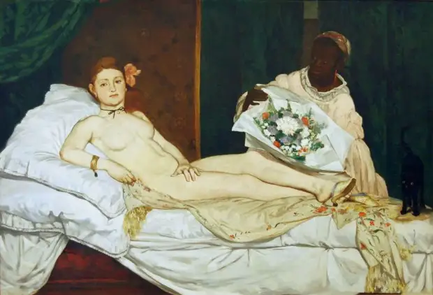 Olympie, Edouard Manet.