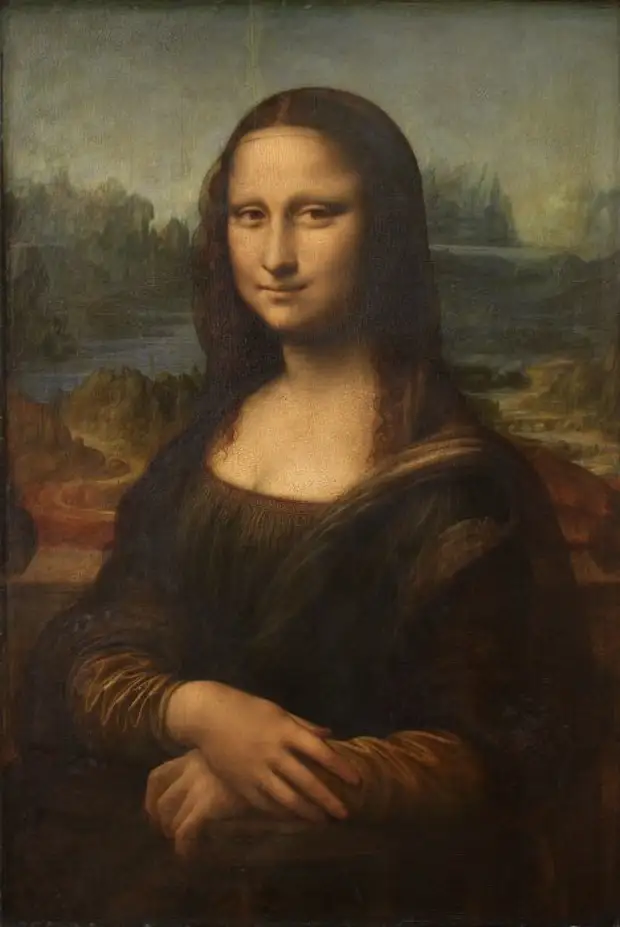 Legendara La Gioconda, Leonardo da Vinci.