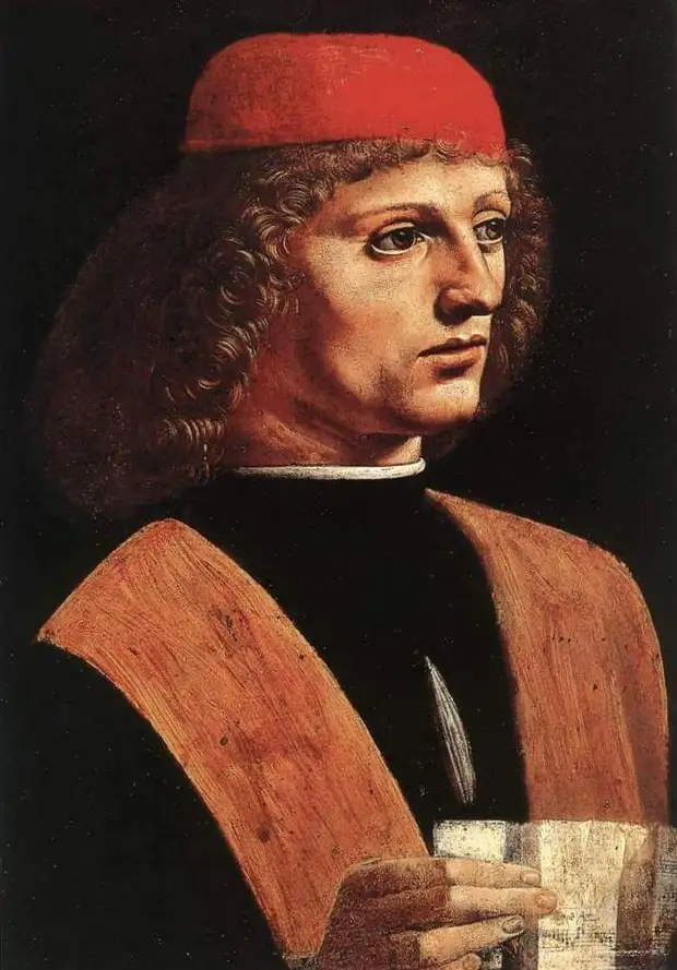 Portret glazbenika Leonarda da Vincija (1485)