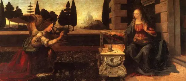 Navještenje Leonarda da Vincija (1472.)