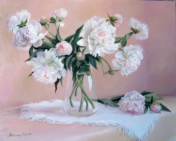 Peonies. Miarahaba ny vehivavy rehetra amin'ny 8 martsa !!!!