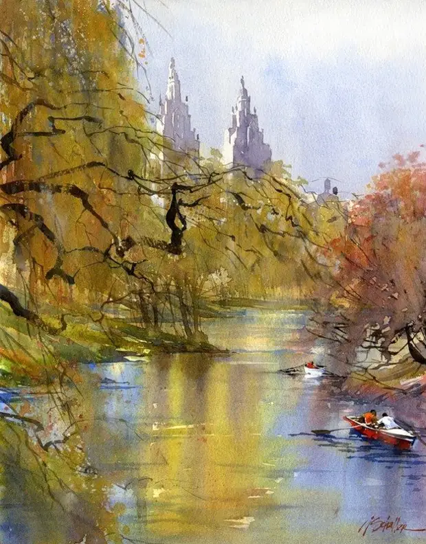 Phong cảnh ma ám của Thomas Schaller