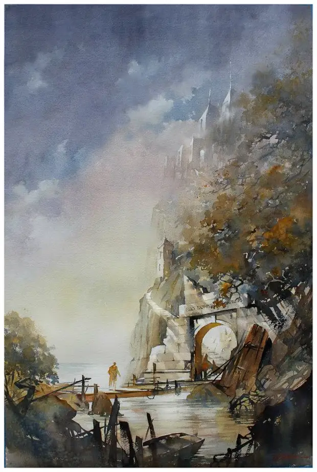 The haunted landscapes of Thomas Schaller