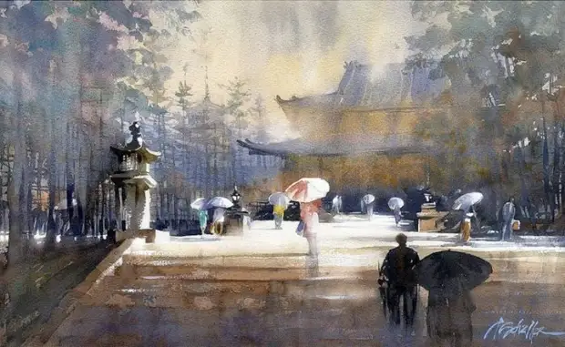 Phong cảnh ma ám của Thomas Schaller