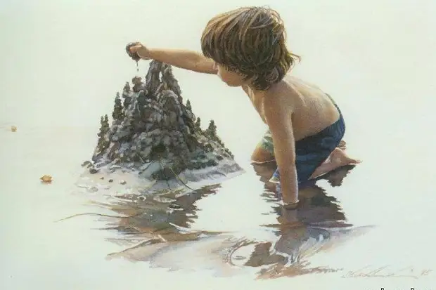 Der emotionale Realismus der Aquarelle von Steve Hanks.