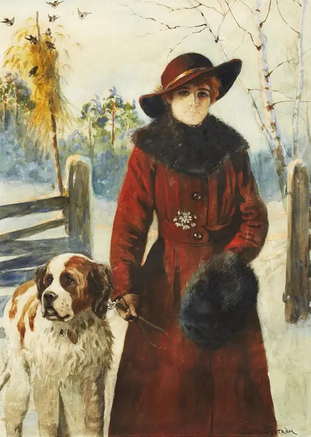 Jenny Nyström-JENNY NYSTROM (SVERIGE, 1854-1946)