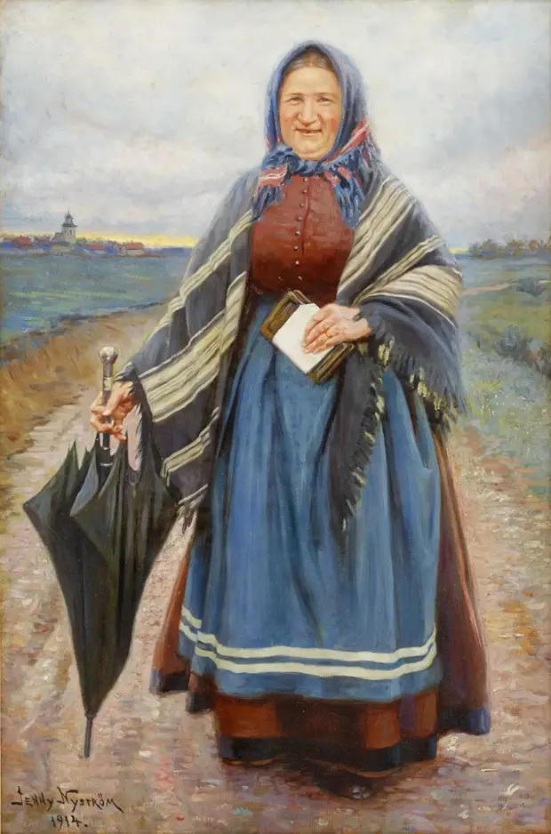 جینی Nyström-JENNY NYSTROM (سویڈن ، 1854-1946)