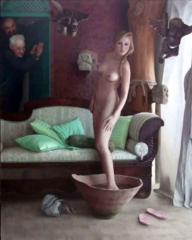 Nude in the fine arts of different countries. Part 146