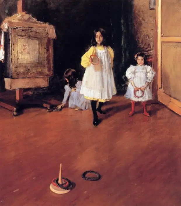 Impressionismus. William Merritt Chase (1849 - 1916) (294 Konschtwierker)