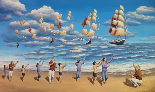 Beyninizi aldadan sənətçi: Rob Gonsalvesin inanılmaz illüziyaları