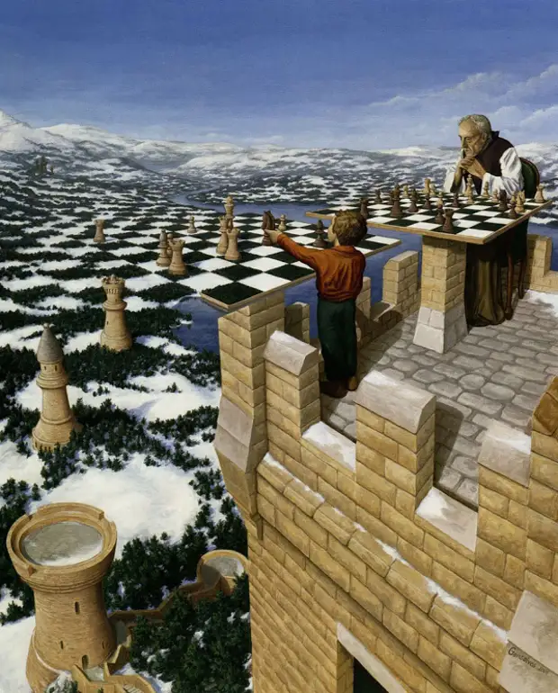 The Artist Who Tricks Your Brain: Illusions Dochreidte Rob Gonsalves