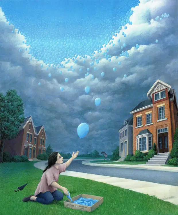 Beyninizi aldadan sənətçi: Rob Gonsalvesin inanılmaz illüziyaları