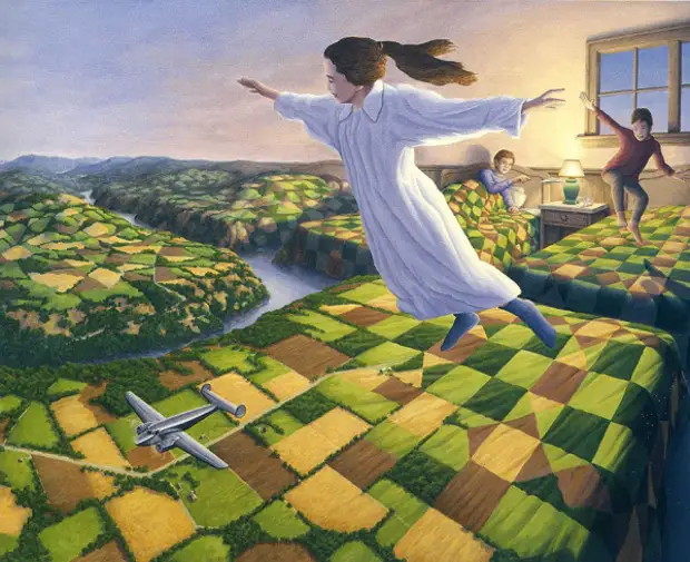 Beyninizi aldadan sənətçi: Rob Gonsalvesin inanılmaz illüziyaları