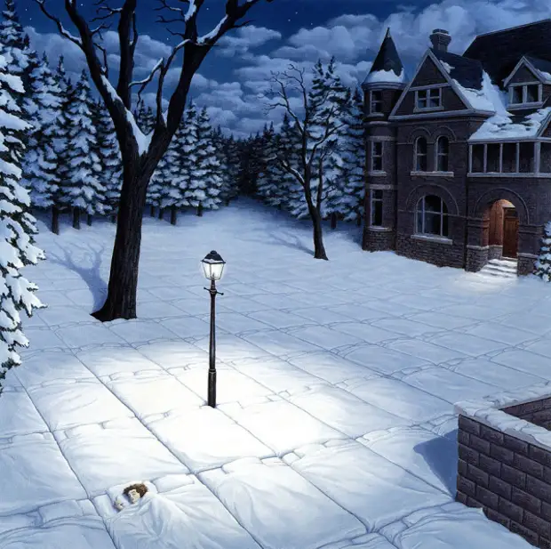 ศิลปินที่หลอกสมองคุณ: ภาพลวงตาที่น่าเหลือเชื่อของ Rob Gonsalves