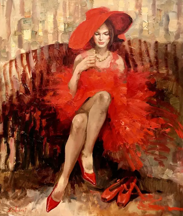 Sköpun Irina Vishnevskaya (Irene Sheri).