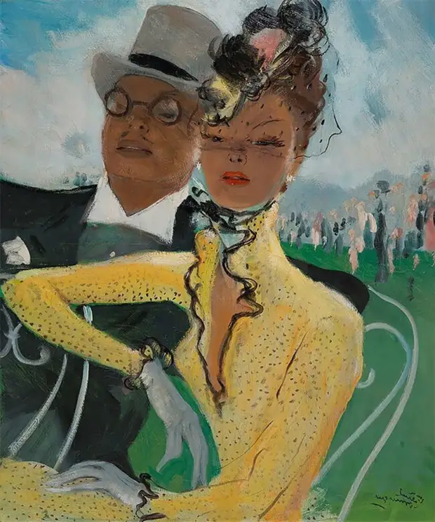 Msanii Jean-Gabriel Domergue: 