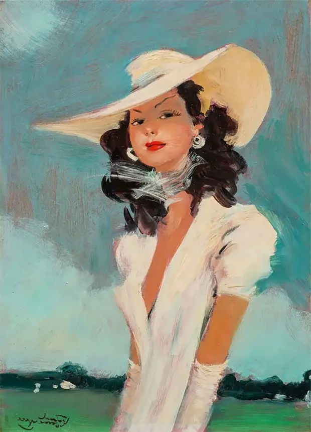 Msanii Jean-Gabriel Domergue: 