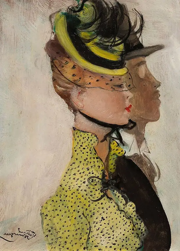 Listamaðurinn Jean-Gabriel Domergue: 