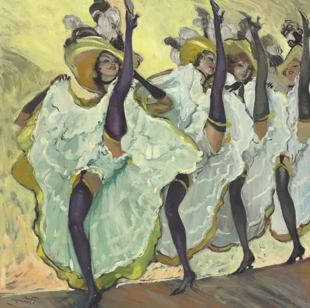 Listamaðurinn Jean-Gabriel Domergue: 