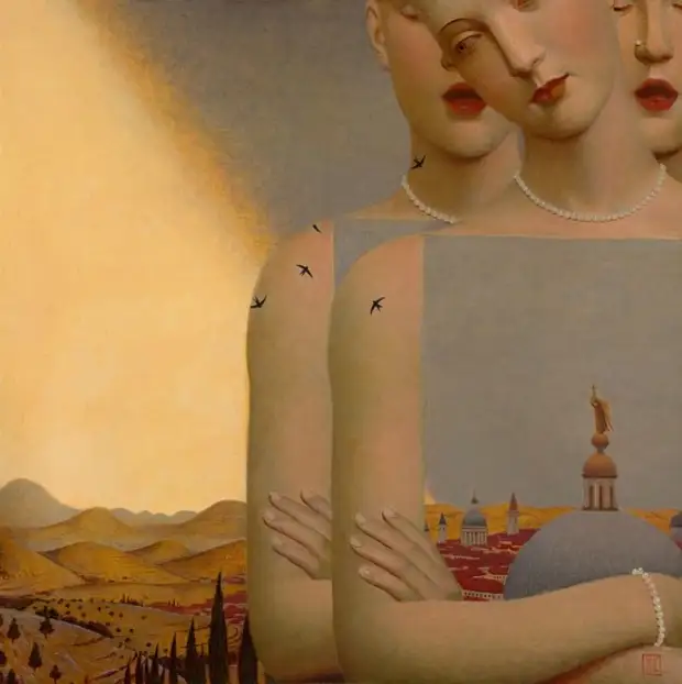 Artist na si Andrey Remnev. Hindi maintindihan ang kalinawan