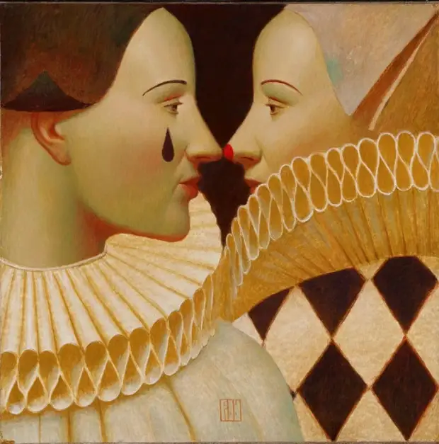 Artist na si Andrey Remnev. Hindi maintindihan ang kalinawan