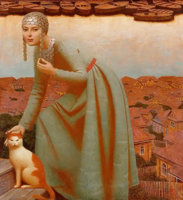 Artist na si Andrey Remnev. Hindi maintindihan ang kalinawan