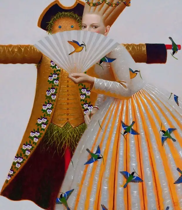 Artist Andrey Remnev. Nghọta na -enweghị ike ịghọta