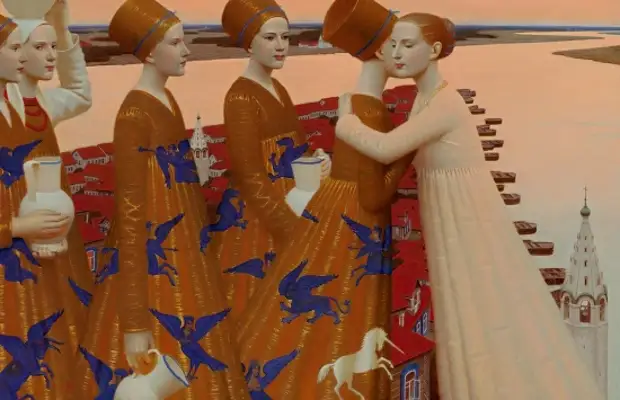 Artist na si Andrey Remnev. Hindi maintindihan ang kalinawan