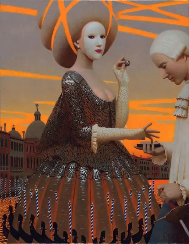 Kunstenaar Andrey Remnev. Onbegryplike duidelikheid