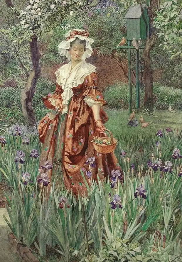 Eleanor Fortescue-Brickdale artista (1872 - 1945). Le difficoltà del vero amore