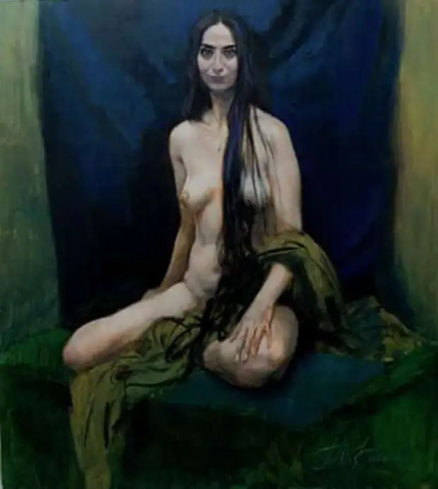 Nude in the fine arts of different countries. Part 137