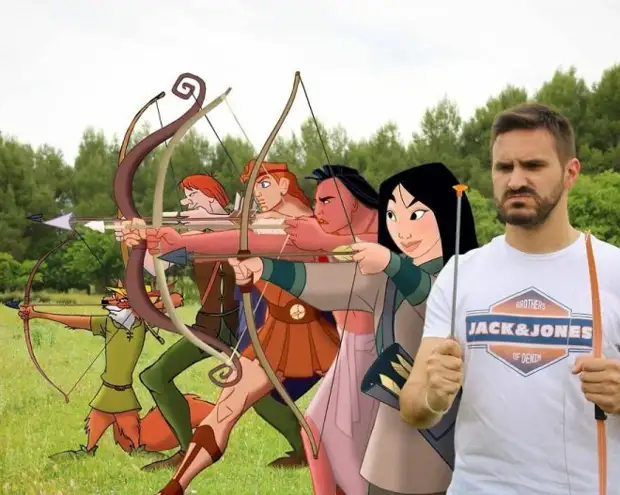 Moetsi oa litšoantšo o eketsa litlhaku tsa Disney lifoto tsa hae