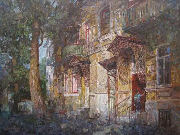 "The city of Rostov has a lot of cute and simple things ..." Artist Alexander Savelenko