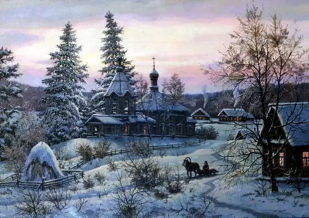 Attractive landscapes of the artist Sergei Khananin