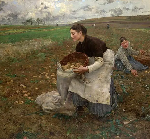 Artista Jules Bastien-Lepage: Momentos del naturalismo francés