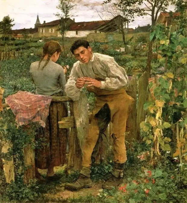 Jules Bastien-Lepage artista: Frantziako naturalismoaren uneak