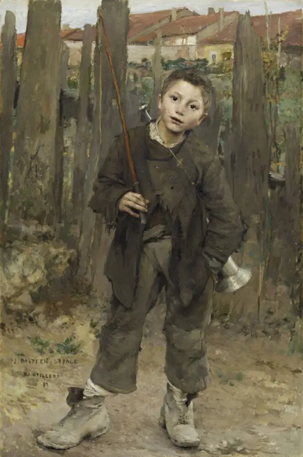 Keunstner Jules Bastien-Lepage: Mominten fan Frânsk naturalisme