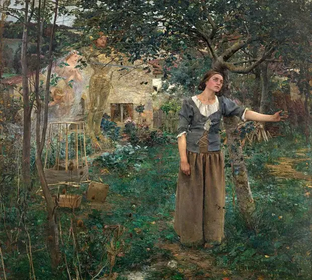 Jules Bastien-Lepage artista: Frantziako naturalismoaren uneak